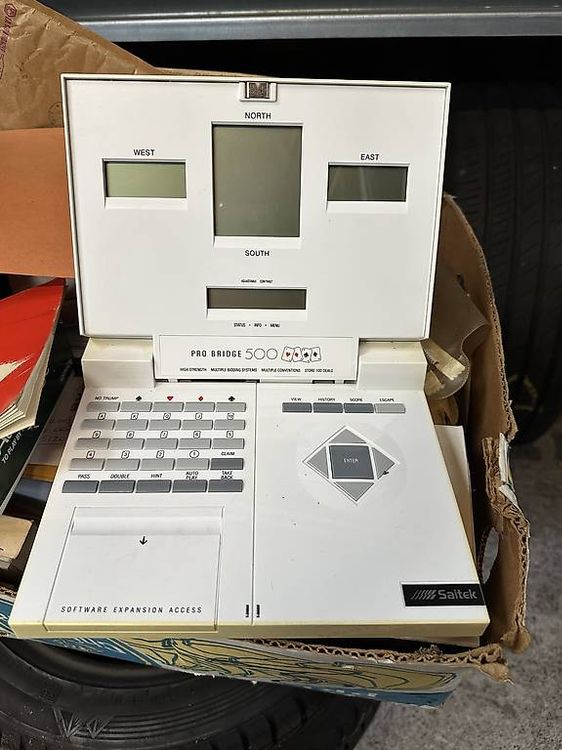 Saitek Pro Bridge 500, Bridgecomputer Rarität 👍🏼 (Gebraucht) in ...