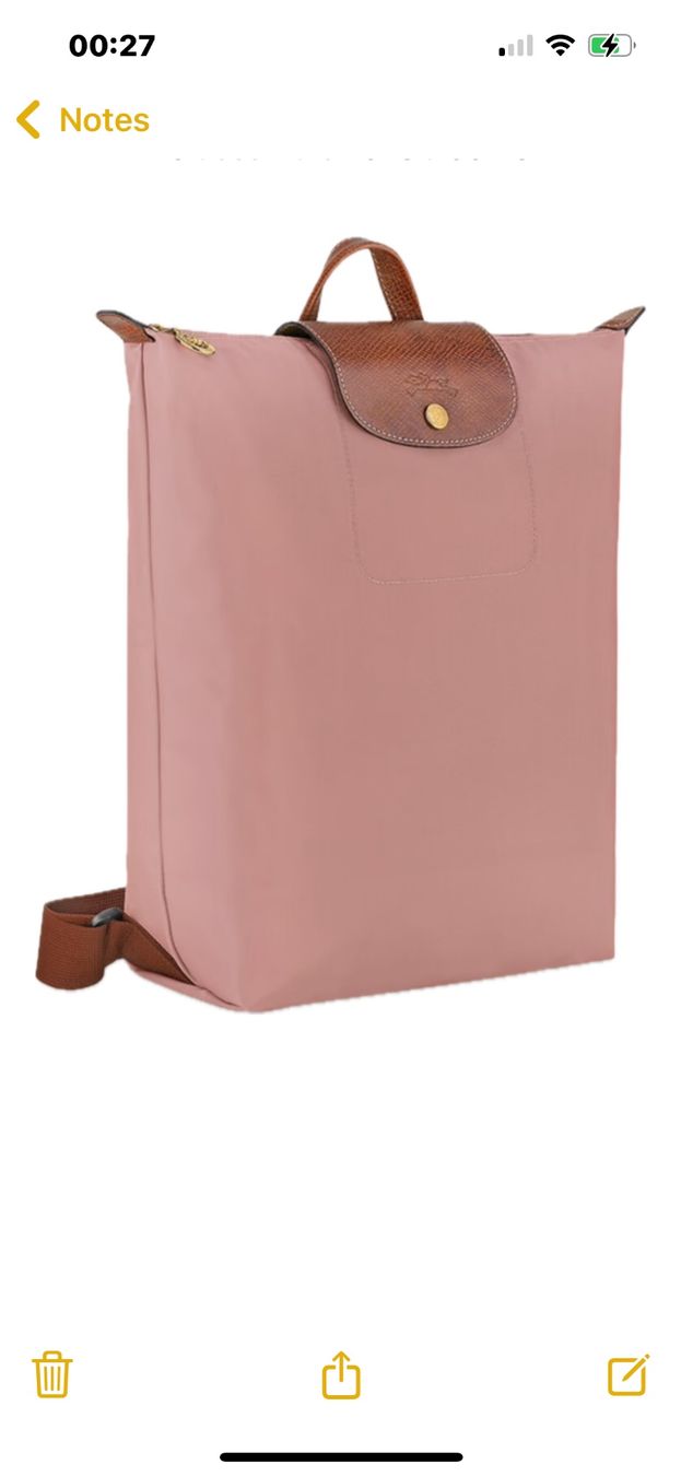 Sac à dos Longchamp rose clair , nouvelle collection (Neu (gemäss ...