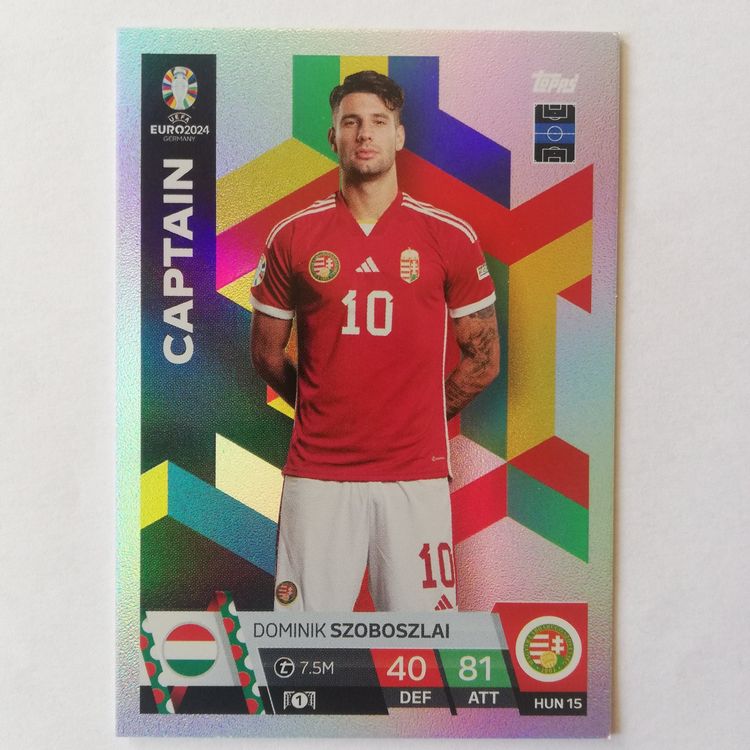 Match Attax Euro 2024 Captain Dominik Szoboszlai | Kaufen auf Ricardo