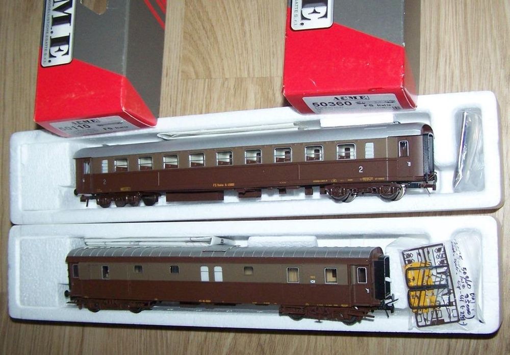 ACME H0 50110 + 50360 FS Wagenset Bz + DUz, Tipo 1934, neu (Neu und ...
