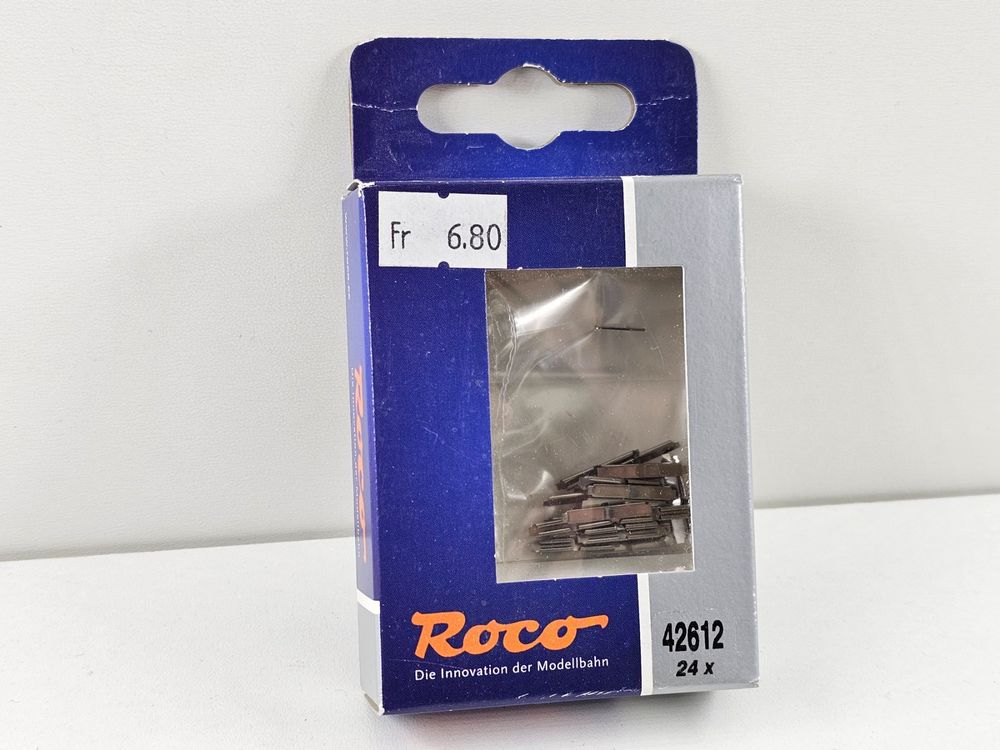 Roco 42612 24× Übergangsschienenverbinder (Neu und originalverpackt) in ...