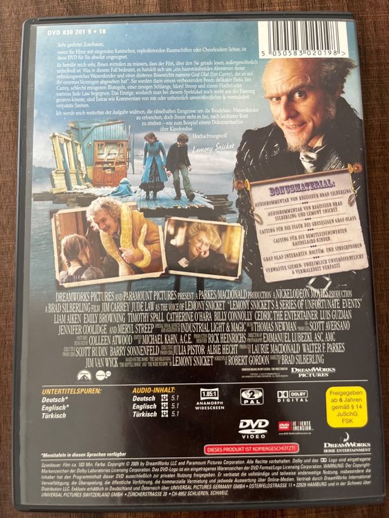 Rätselhafte Ereignisse (2005) DVD 📀 - Jim Carrey (Neu (gemäss Beschreibung)) in Sierre für CHF 3 ...