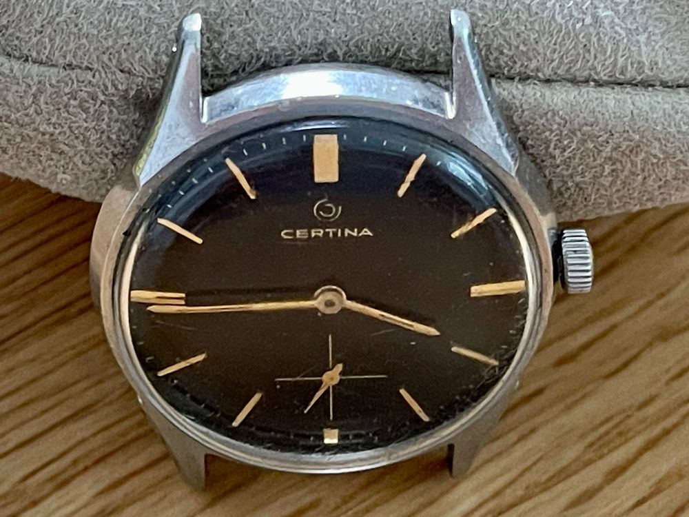 CERTINA 321 mechanisch mit braunem Zifferblatt mega selten | Kaufen auf Ricardo