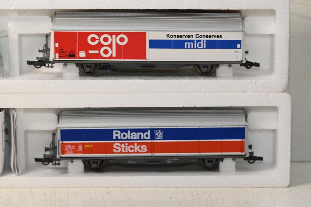 Hbis Wagen Coop + Roland Roco HO/DC , 1 Puffer fehlt (Gebraucht) in ...