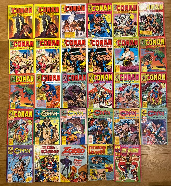 Marvel Superhelden Comic Taschenbücher CONAN DER BARBAR (Gebraucht) in ...