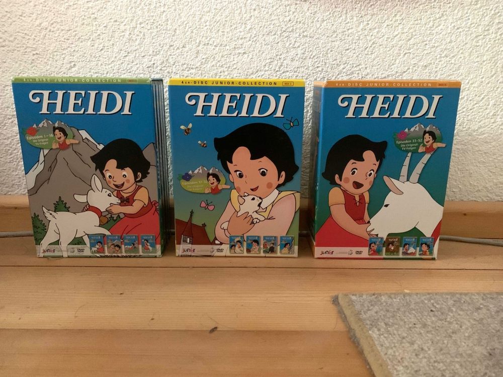 Heidi DVD Sammlung, komplett mit allen 52 Episoden! (Gebraucht) in ...