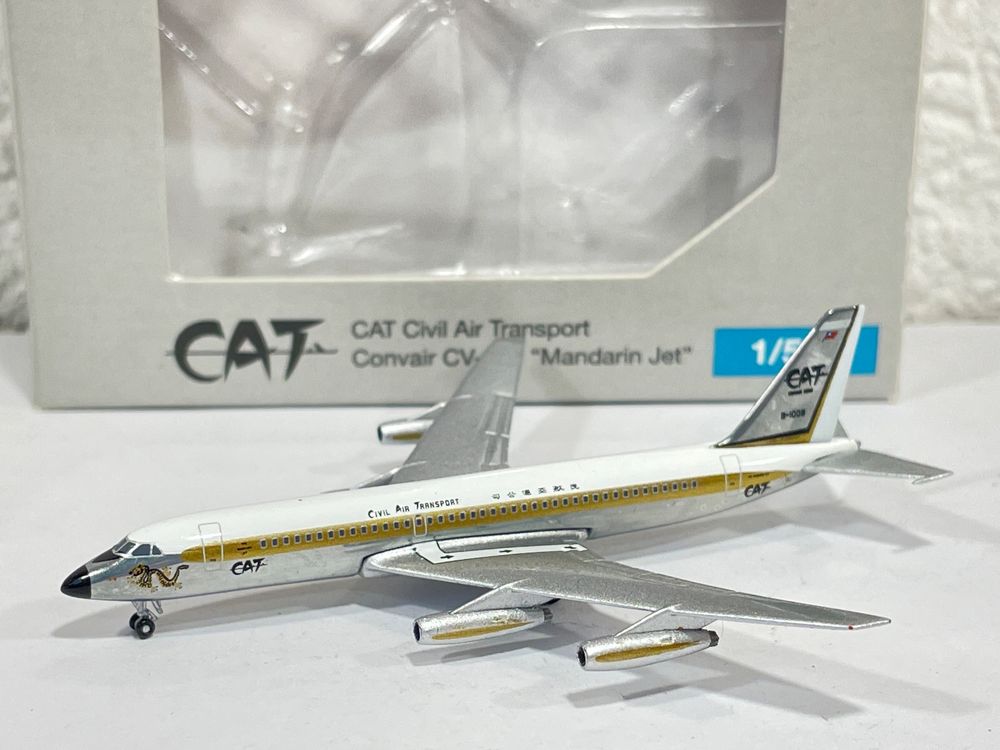 Herpa Wings 523141 CAT Civil Air Transport Convair CV-880 (Neu (gemäss ...