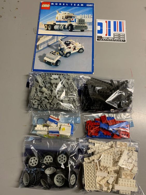 LEGO Model Team 5580 Highway Rig, A und B-Model,100% ab 1.00 (Gebraucht ...