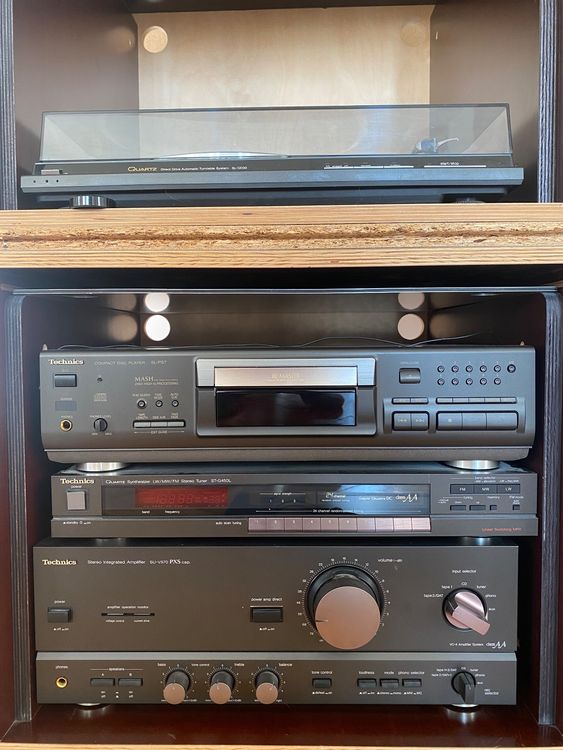 Technics Stereoanlage LP, CD, Tuner, Verstärker und B&W | Kaufen auf ...