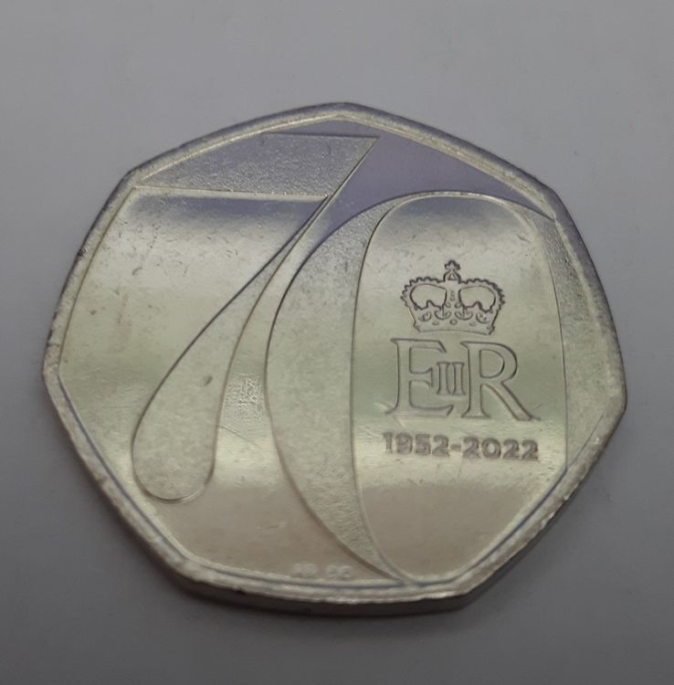 Münze 50 Pence Queen Elizabeth 1922-2022 | Kaufen auf Ricardo