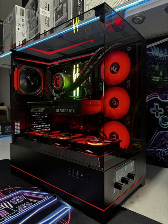 Gaming pc 5070 Ti + 7800X3D 1 tb pcie4 32 ram (Neu und originalverpackt ...