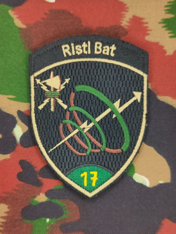 Verbandsabzeichen Ristl Bat 17 Kp 1 (Gebraucht) in Bauma für CHF 5.5 ...