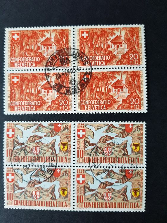 2 Viererblocks PP 1941 | Kaufen auf Ricardo