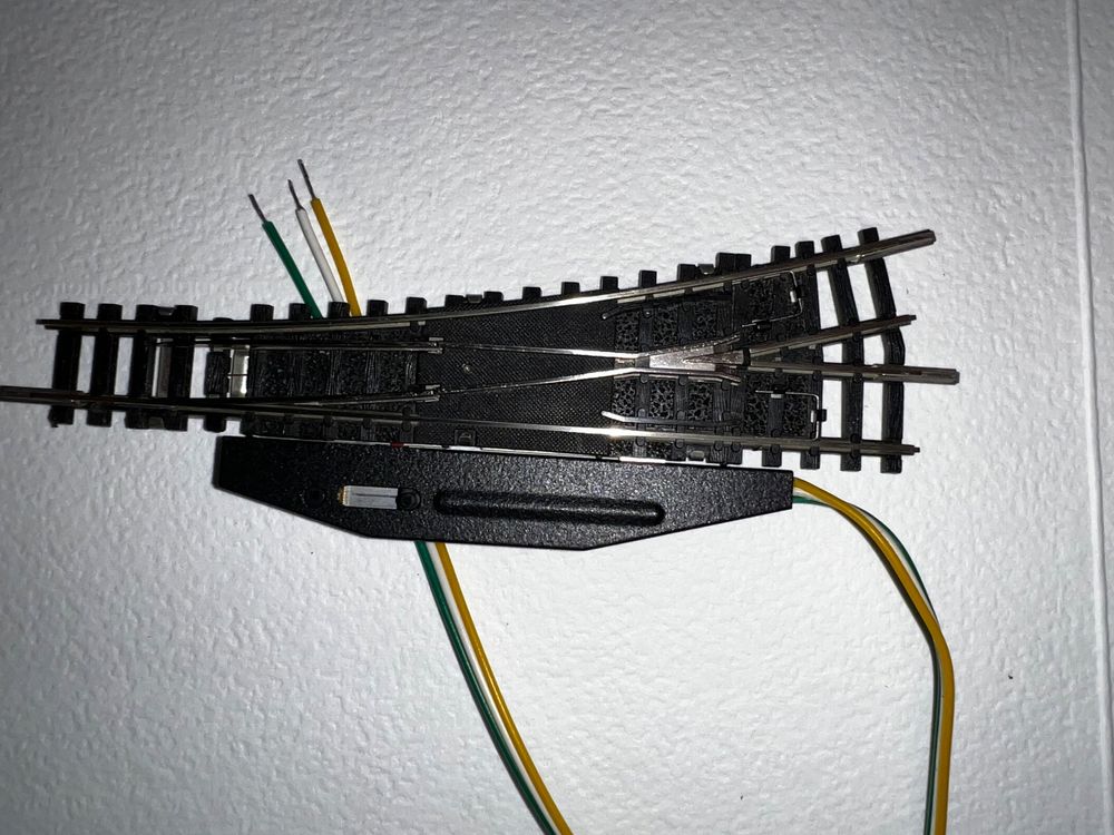 Trix 4936, Elektro-Weiche Links mit polarisiertem Herzstück (Gebraucht ...