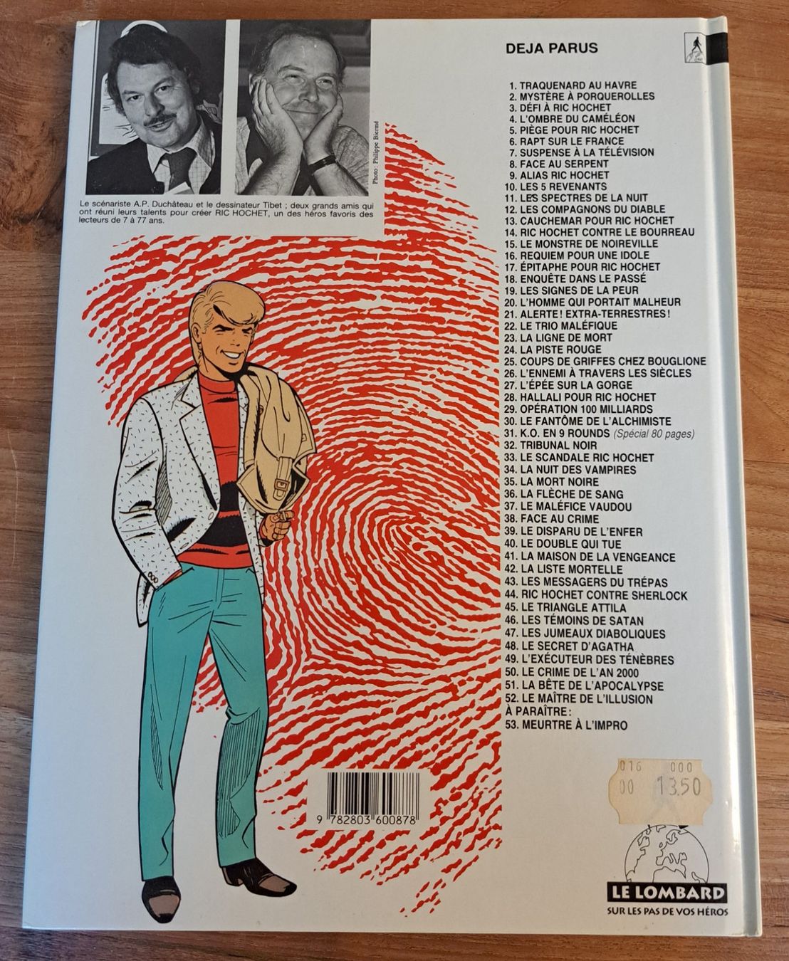 Ric Hochet Tome 16 Requiem pour une idole (D'occasion) à Biel/Bienne ...