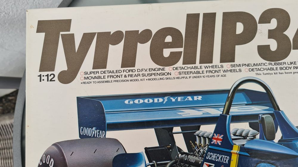 Tyrrell P34 Six Wheeler von Tamiya. 1:12 | Kaufen auf Ricardo
