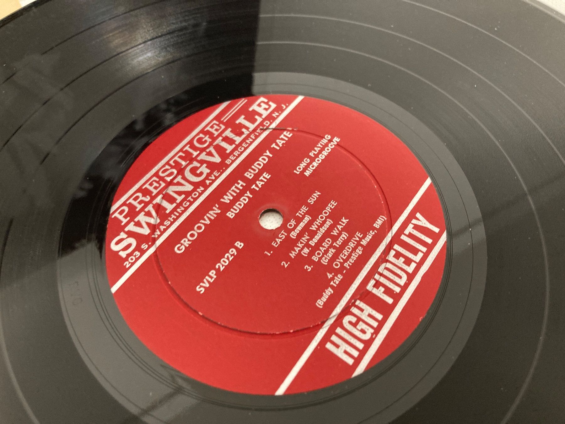 Grooving With Buddy Tate Prestige- Swingville Rec. Jazz LP (Gebraucht) in Biel- Bienne für CHF ...