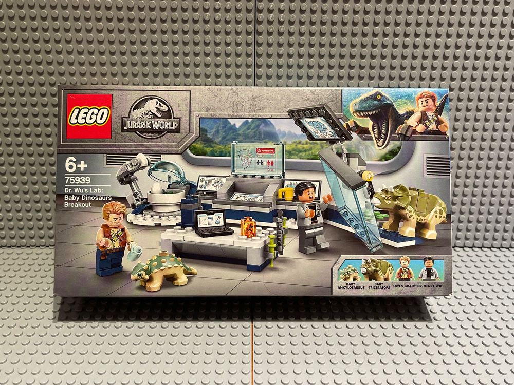 Lego Jurassic World 75939 Dr.Wu‘s Labor Baby Dino Neu & OVP | Kaufen ...