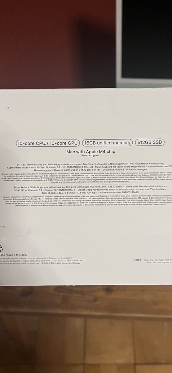 Zu verkaufen imac m4 (Gebraucht) in Escholzmatt für CHF 900 – mit ...