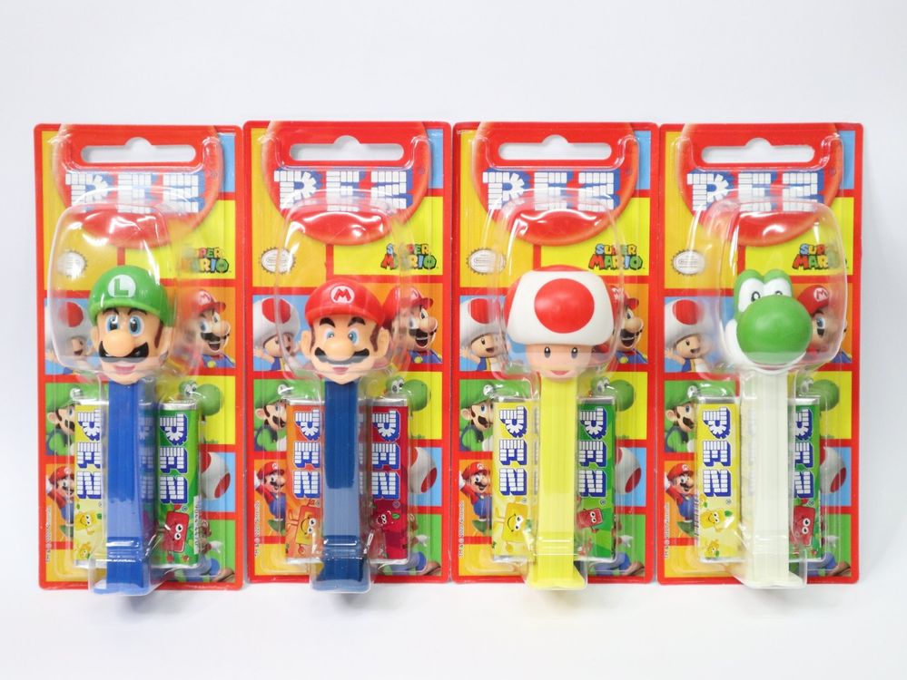 PEZ Super Mario, Luigi, Yoshi, Toad Pez OVP Nintendo | Kaufen auf Ricardo