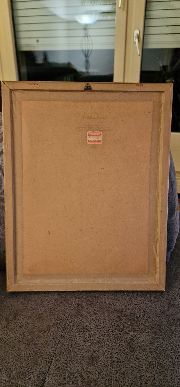 Tableau reproduction "Ave Maria Giovanni Segantini" (D'occasion) à ...