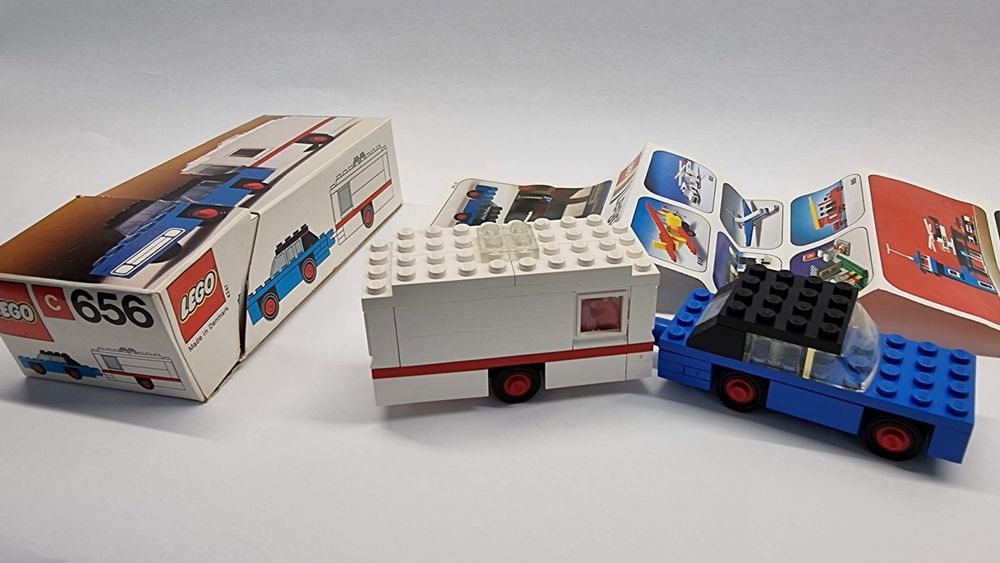 LEGO Vintage aus den 70er Jahren, 656 Auto mit Wohnwagen (Gebraucht) in ...