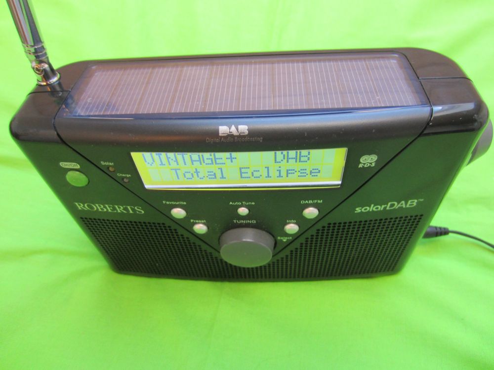 Roberts DAB+ Solarradio Solar DAB 2 Solar Power Radio (Gebraucht) in ...