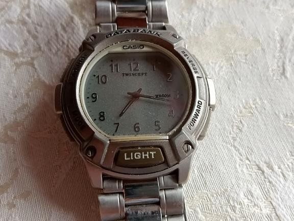 Casio Twincept Databank ARX-70 Metall-Armband Vintage | Kaufen auf Ricardo