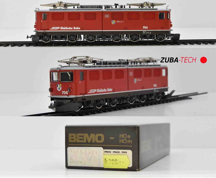 Bemo 1254/704 E-Lok Ge 6/6 II RhB H0m GS Analog OVP | Kaufen auf Ricardo