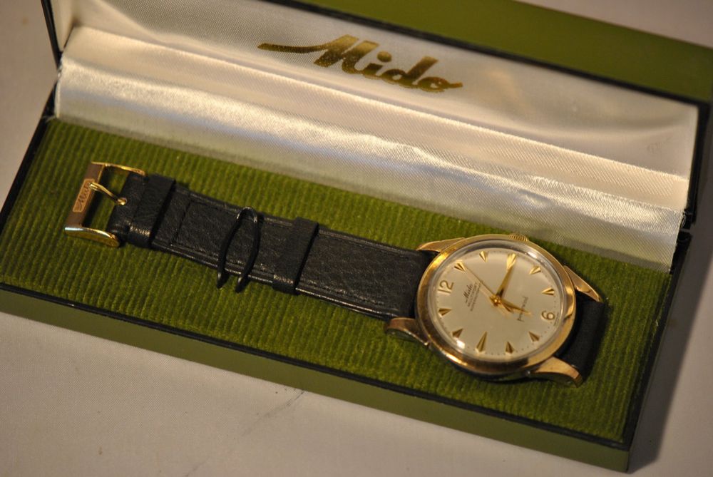 Vintage Mido Gold Cap | Kaufen auf Ricardo