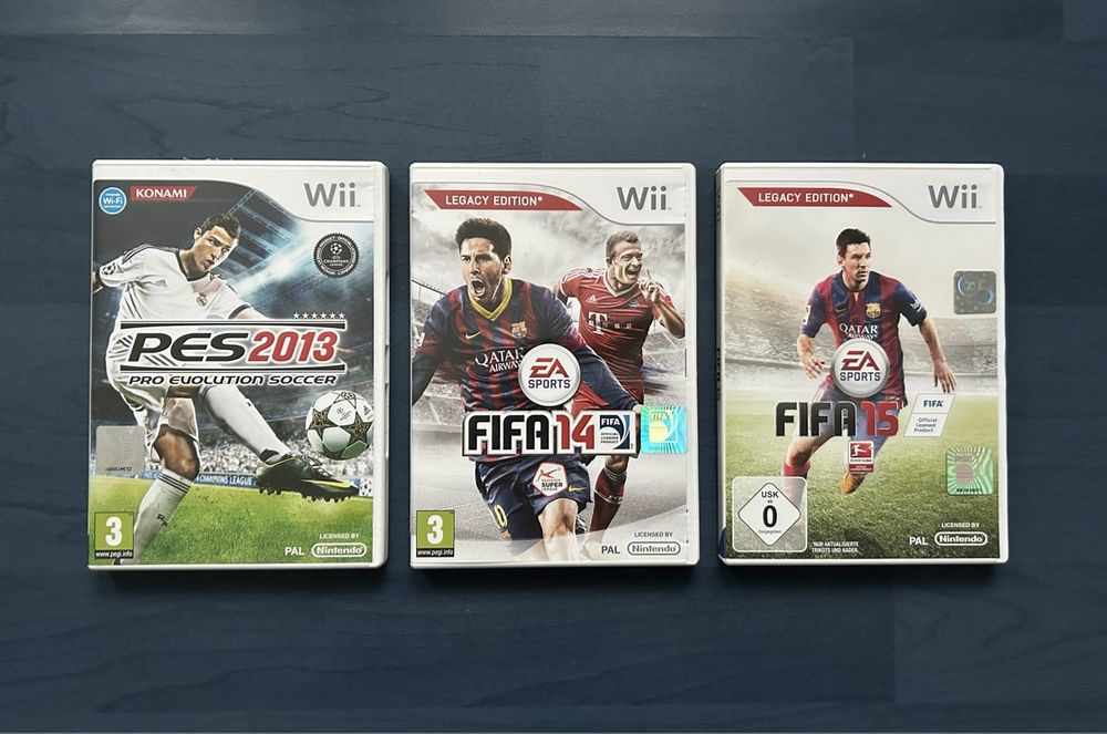 PES 2013 , FIFA 14 & FIFA 15 Wii (Gebraucht) in Hausen für CHF 8 – mit ...