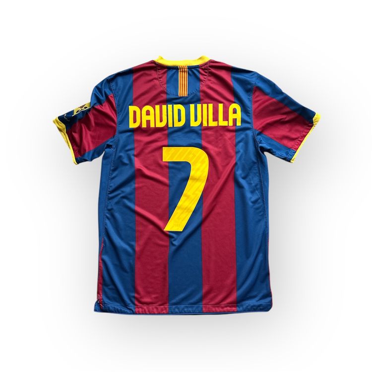 2010/11 FC Barcelona Heimtrikot David Villa (Gebraucht) in Thun für CHF ...