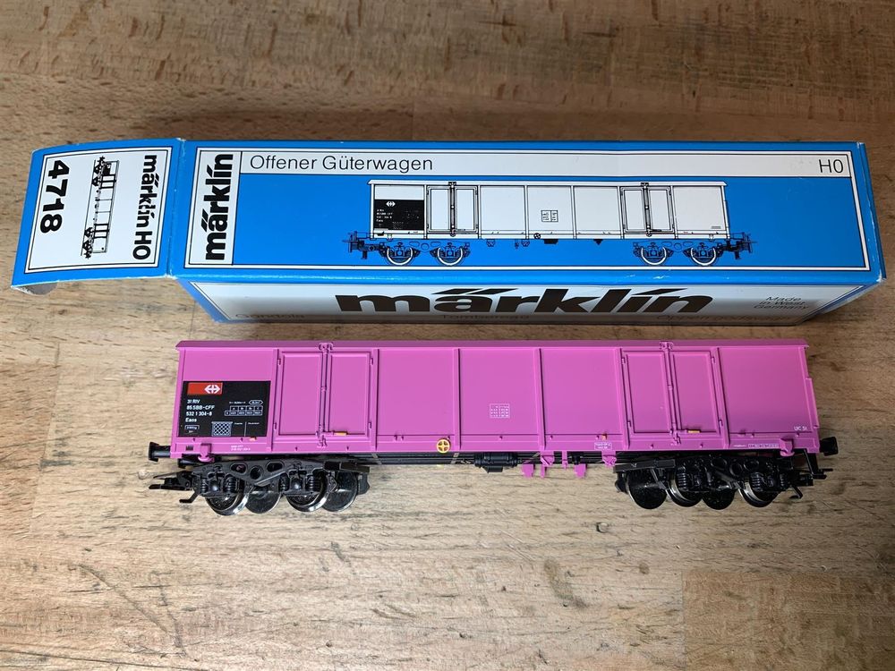 Marklin 4718 Guterwagen SBB | Kaufen auf Ricardo