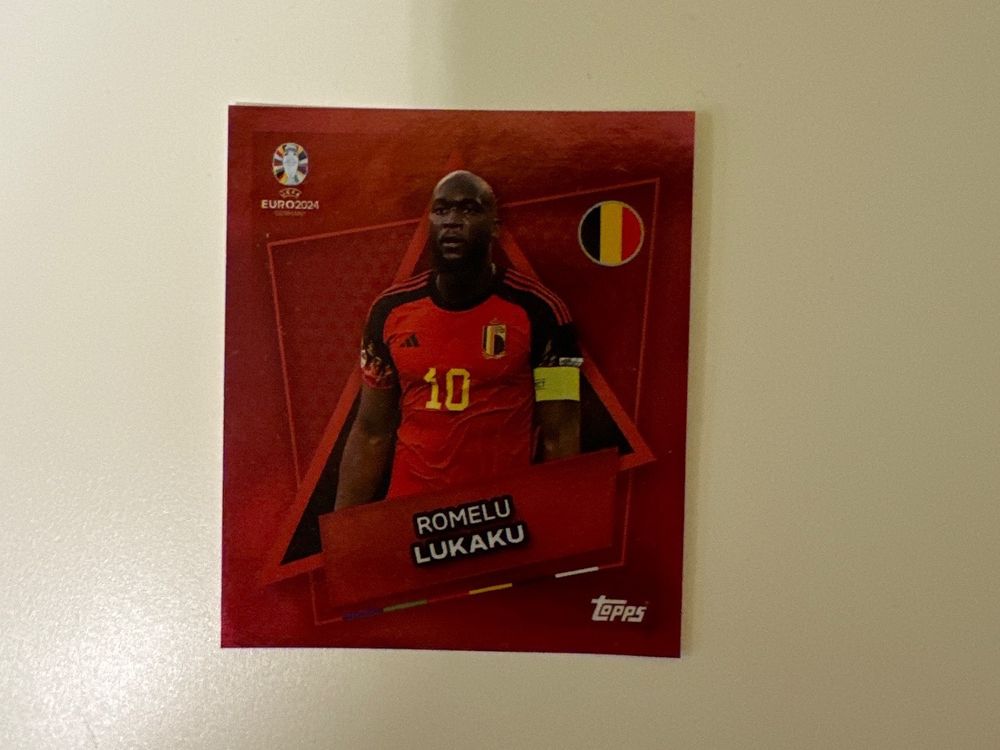 Romelu Lukaku EURO2024 Germany Topps ROM SP (Gebraucht) in Pfaffhausen ...