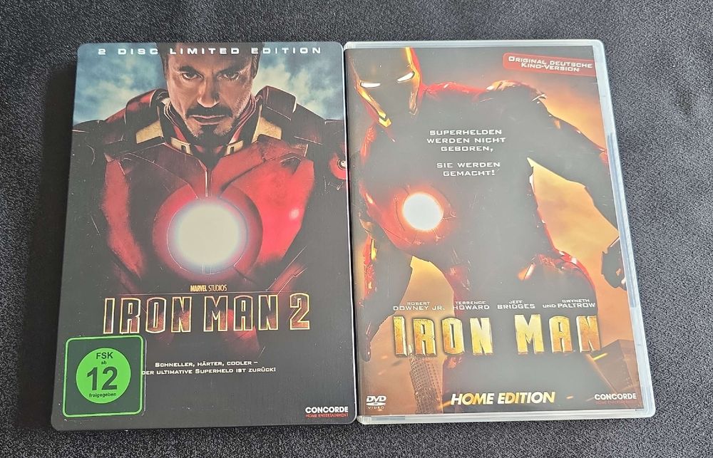 Iron Man 1+2 DVD Set - Superhelden-Action! (Gebraucht) in Beromünster für CHF 2 – mit Lieferung ...