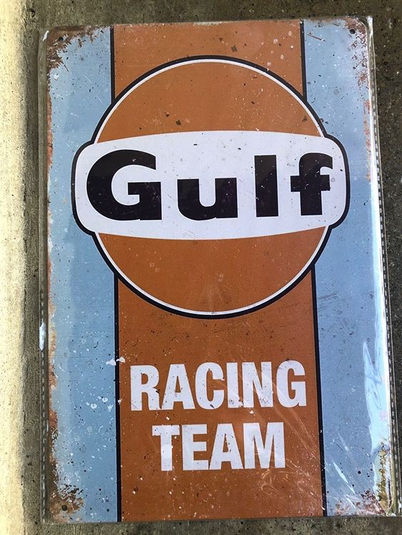 Gulf racing Team werbung reklame classic (Neu (gemäss Beschreibung)) in ...