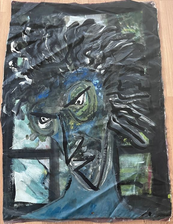 Interessante Grosse Gemälde Öl Auf Leinwand (Gebraucht) in Root für CHF 10 – mit Lieferung auf ...