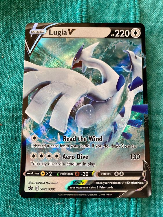 Pokémon basic, Lugia V (Neu (gemäss Beschreibung)) in Greifensee für ...
