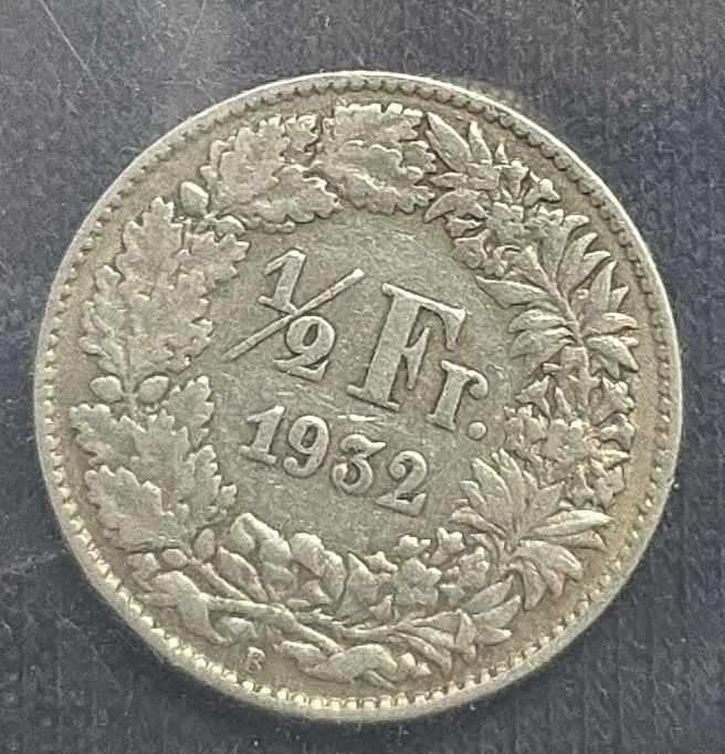 Seltene 2 Franken Münze, Jahrgang 1932 – Sammlerstück! (Gebraucht) in Kreuzlingen für CHF 15 ...