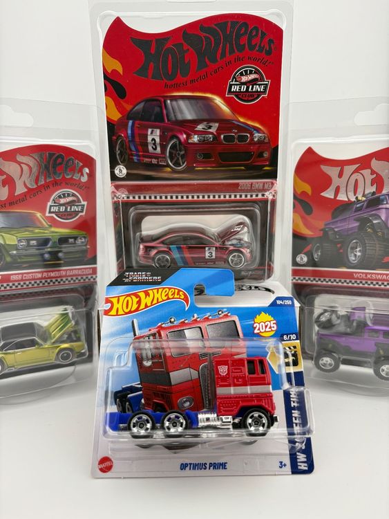 Hot Wheels Optimus Prime Transformers - 2025 - 104/250 (Neu und ...