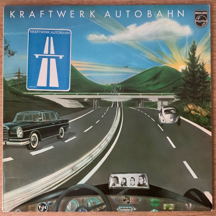 Kraftwerk, Autobahn, LP aus dem Jahre 1974, Nr. 6305 231 (Gebraucht) in ...