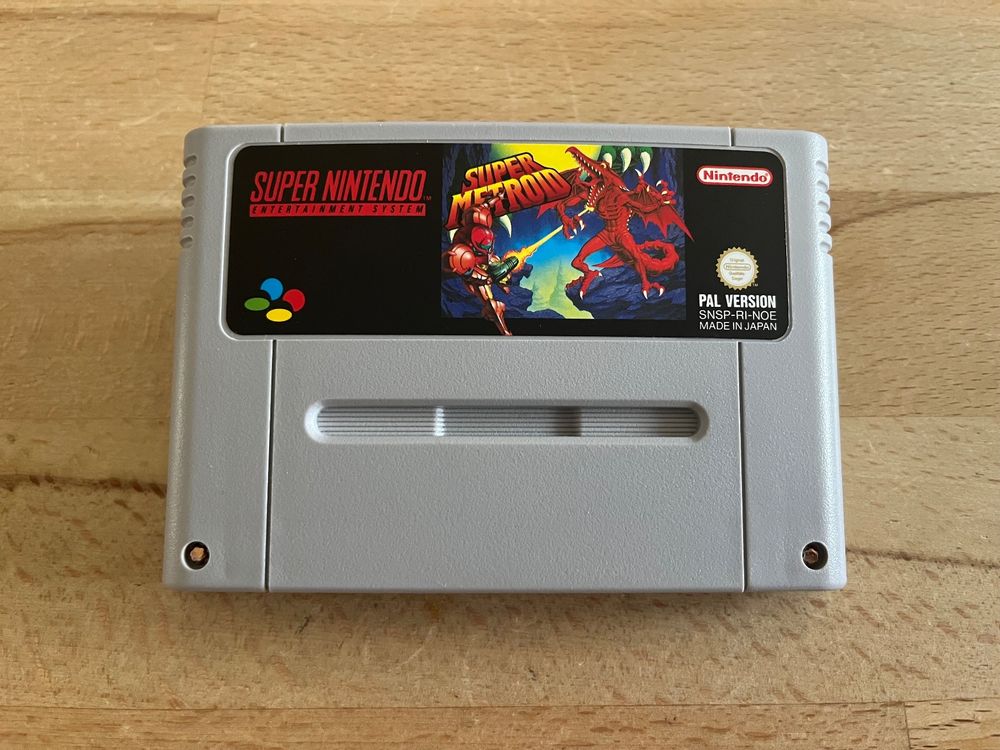 Super Metroid - Super Nintendo SNES Modul - sehr gut (Gebraucht) in ...