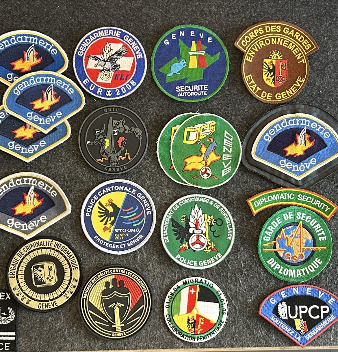 Konvolut Patches Police / Gendarmerie Genève (D'occasion) à Berikon ...