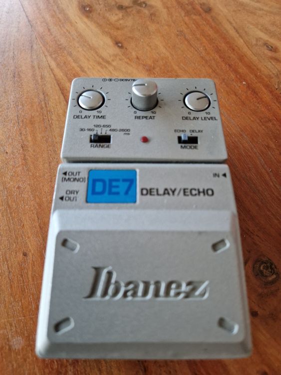 Ibanez Delay / Echo DE7 (Gebraucht) in Zwillikon für CHF 89 – mit Lieferung auf Ricardo kaufen
