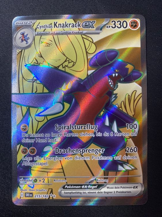 Cynthias Knakrack ex 215 - Garchomp - Destined Rivals - DE (Neu (gemäss ...