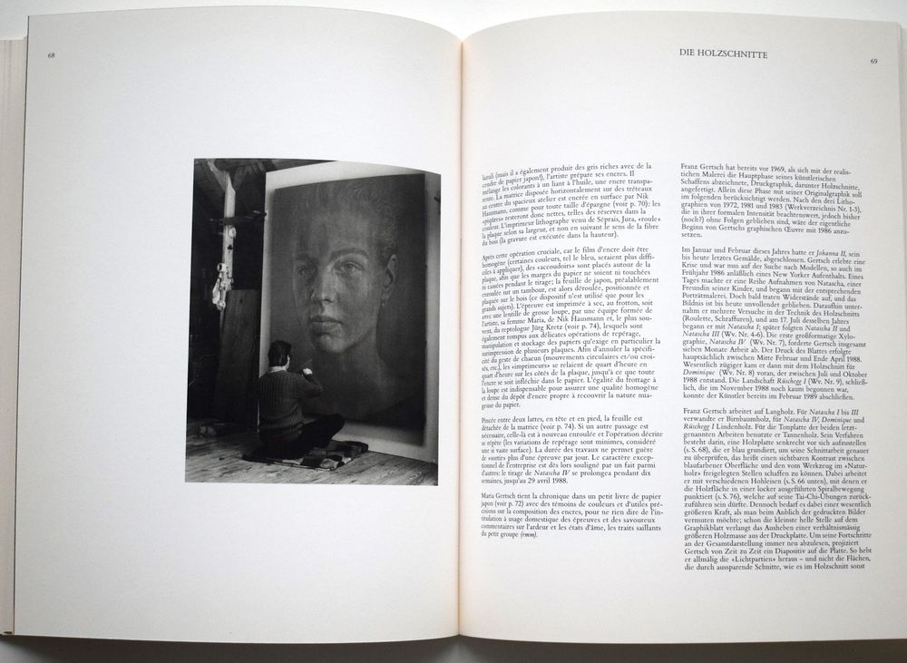 RAR Franz Gertsch Grossformatige Holzschnitte Bois gravés | Kaufen auf Ricardo