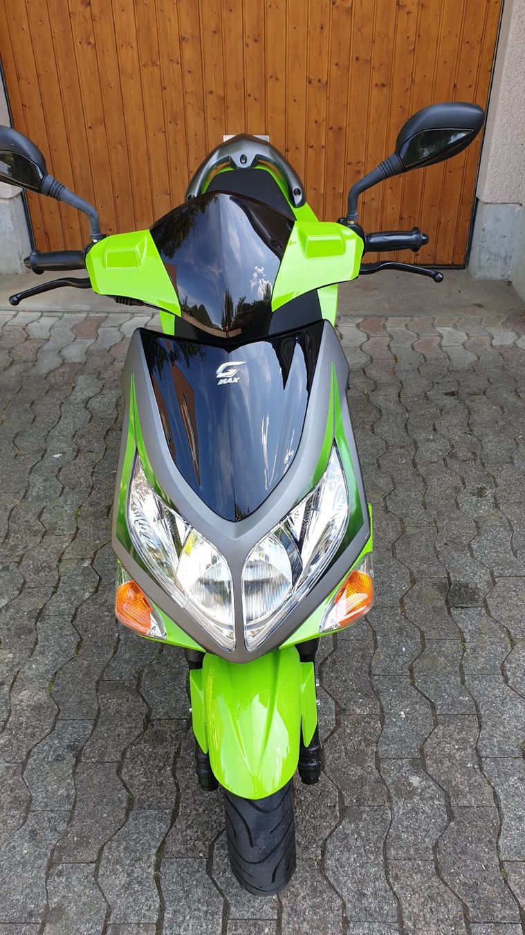Motorrad/Roller PGO G-Max (125 cm3/ 7.1kW), grün, 2011 (Gebraucht) in ...