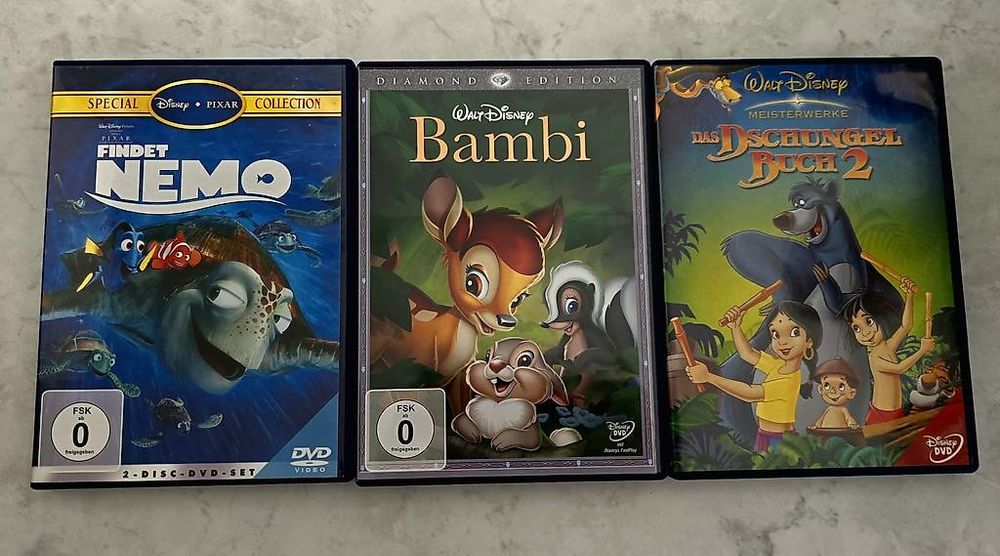Bambi & Nemo & Dschungelbuch (Gebraucht) in Thun für CHF 5 – nur ...