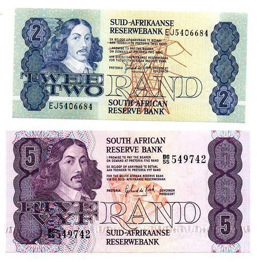 South Africa - 2+5 Rand - 1981 (Gebraucht) in Zürich für CHF 7 – mit ...