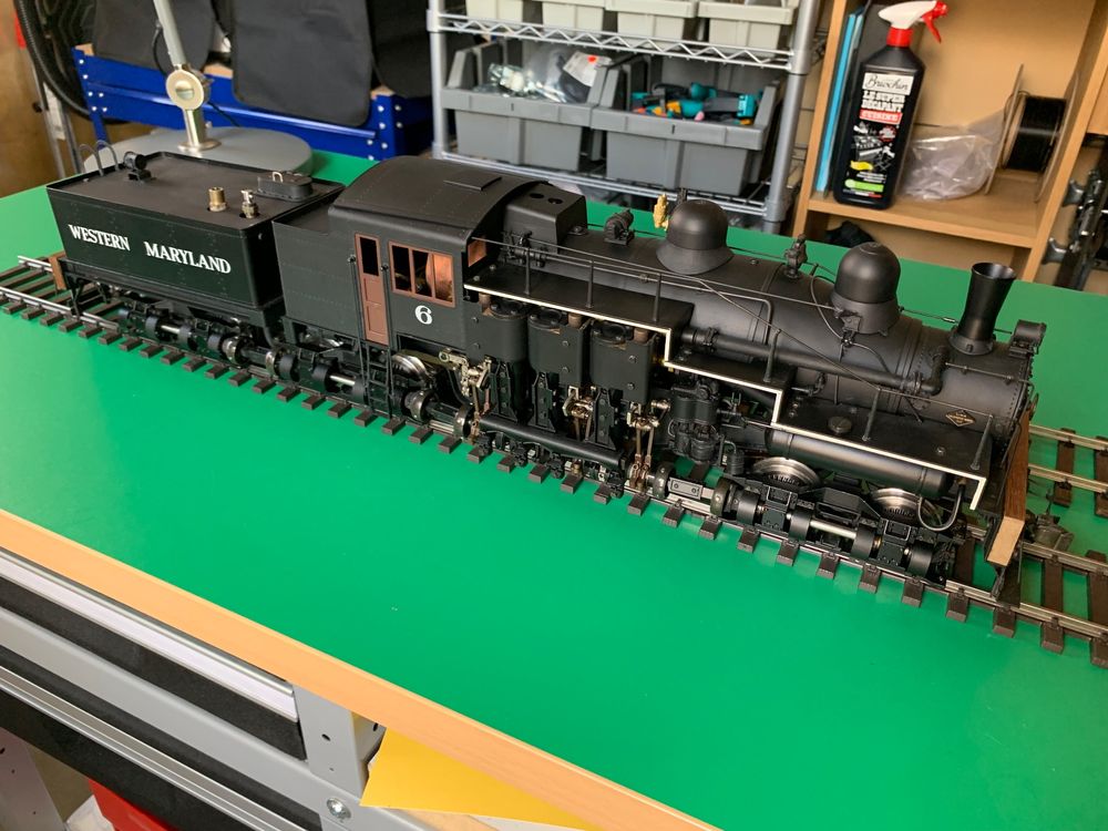 ASTER/ FULGUREX Locomotive WESTERN MARYLAND SHAY #6 (Neu (gemäss ...